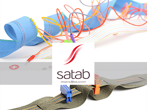Satab lance les rubans connectés E-Narrow - Fabrics - Techtera