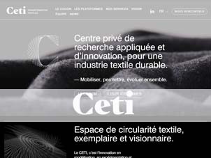 Un nouveau site internet pour le CETI - Techtera