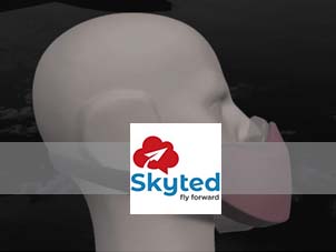 Présentation du masque conçu par SKYTED pour appeler en public sans ...