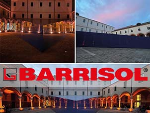 Immersive installation at the 60th Venice Biennale – covered with Barrisol canvases - Techtera
