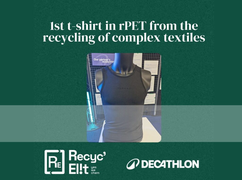 Recyc’Elit signe une première mondiale avec un textile 100 % recyclé - Techtera